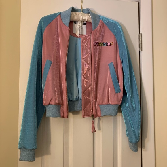 Moschino | Jackets & Coats | Moschino My Little Pony Lurex Bomber ...